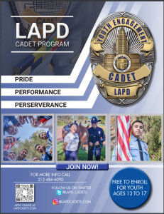 UPCOMING CADET CLASSES – LAPD CADETS